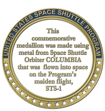 The Space Shuttle Program Commemorative Coin